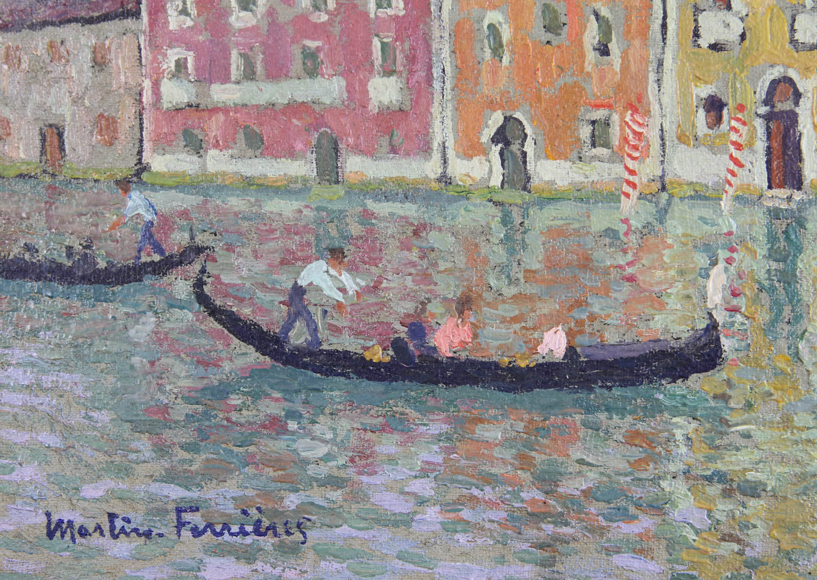 MARTIN FERRIERES_Venise, le grand canal et les gondoles-8 - Art en Seine